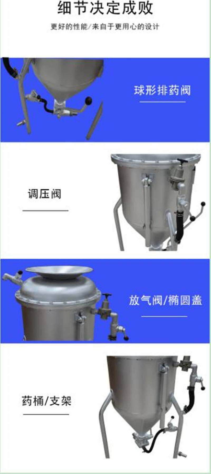 BQF型风动装药器 金属矿用填药器 BQF-100/BQF-100II型